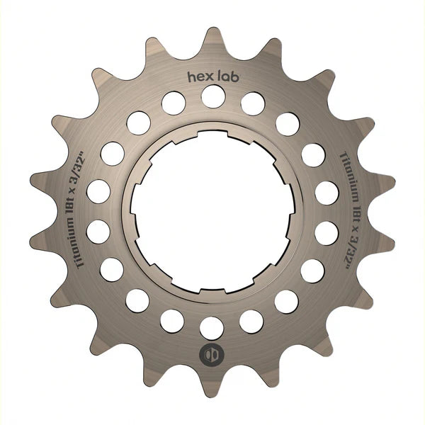 Hex Lab Race BMX titanium cogs – A. Rush BMX